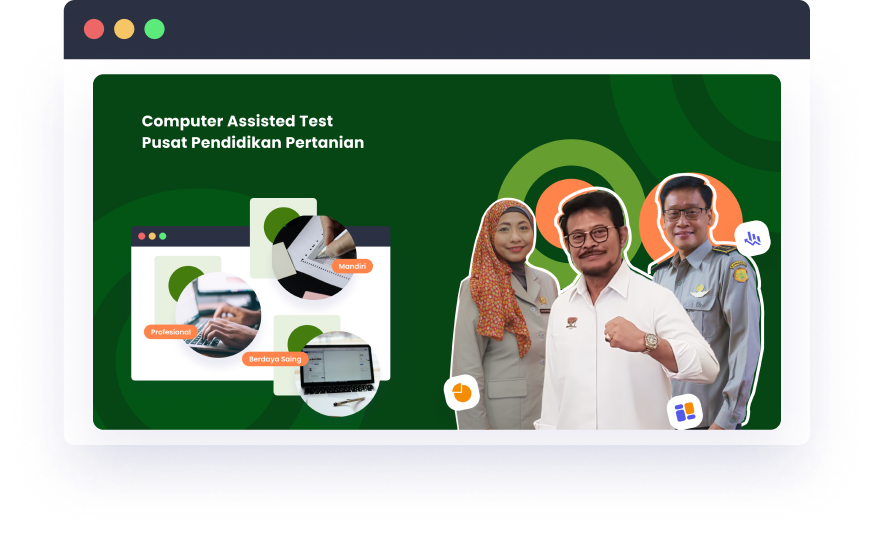 Computer Assisted Test | Pusat Pendidikan Pertanian